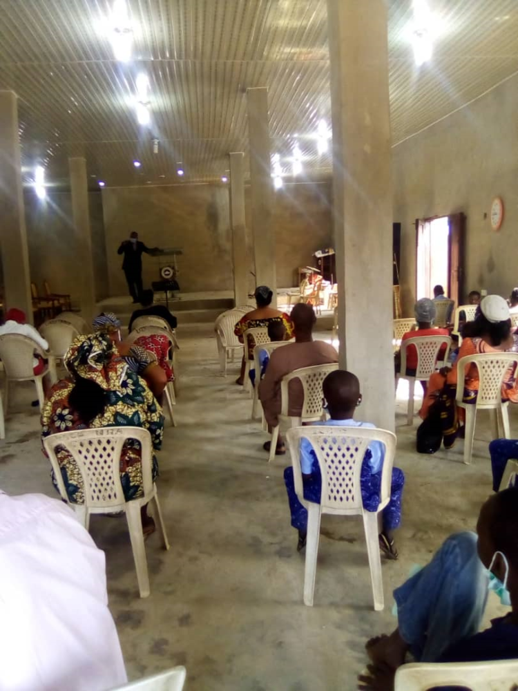 RCCG Ikotun Observes Safety Protocol as Churches Open - The Lagos Today